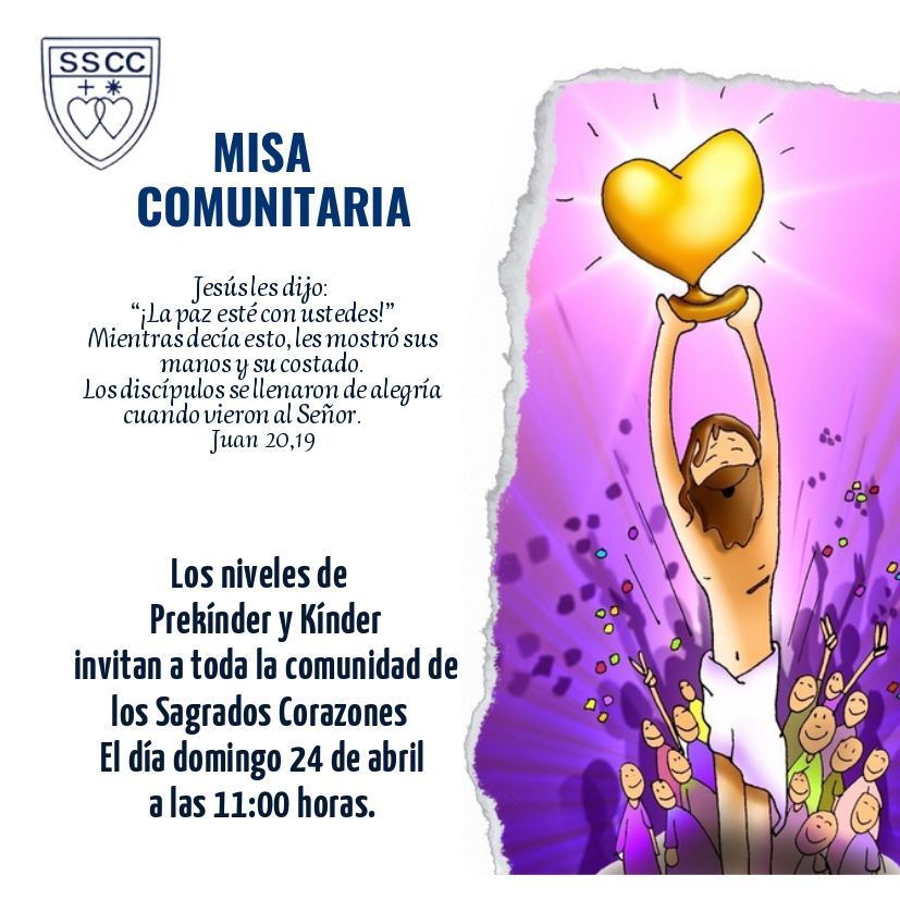Invitación misa comunitaria – Colegio de los Sagrados Corazones del ...