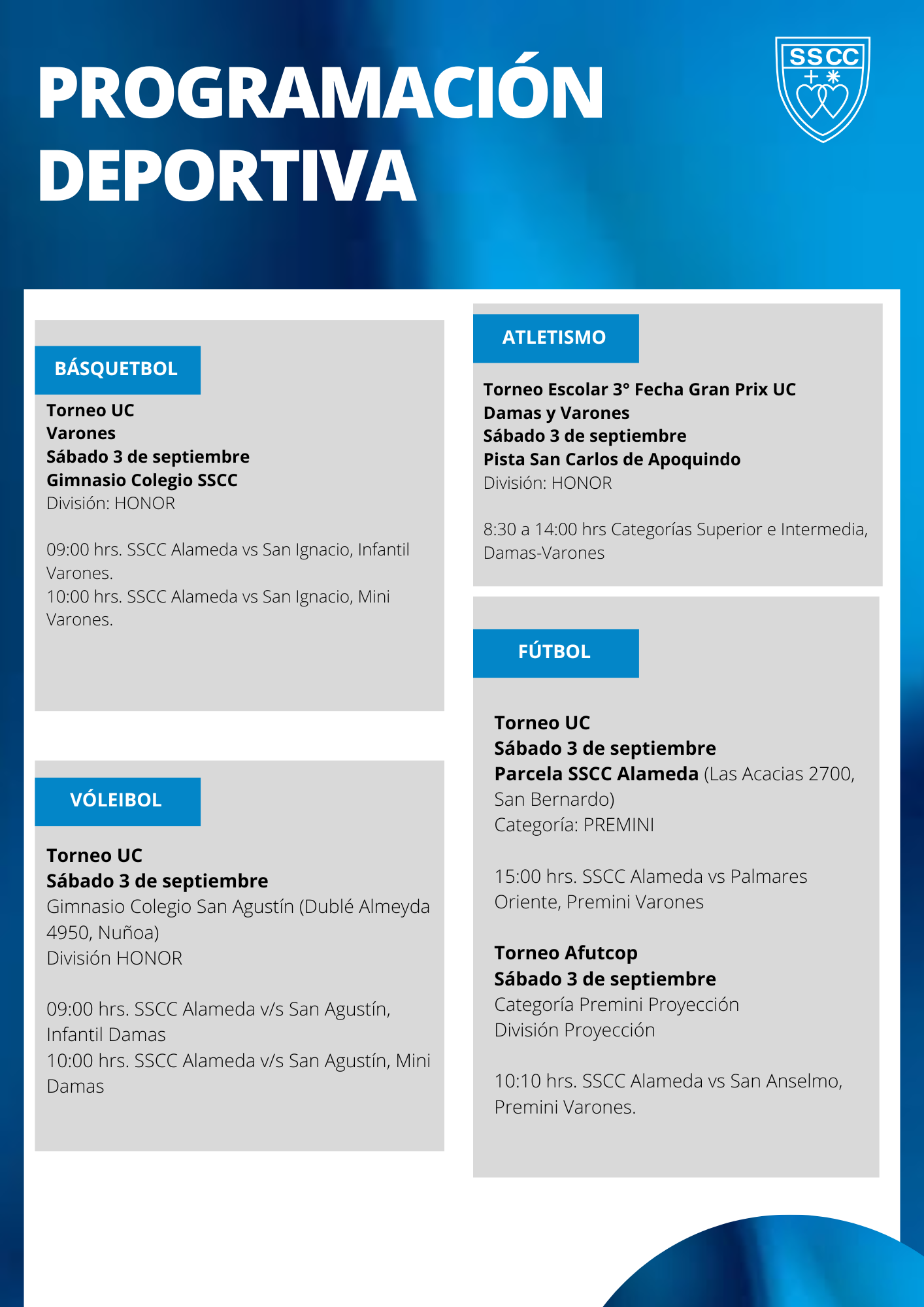Programación deportiva – Colegio de los Sagrados Corazones del ...