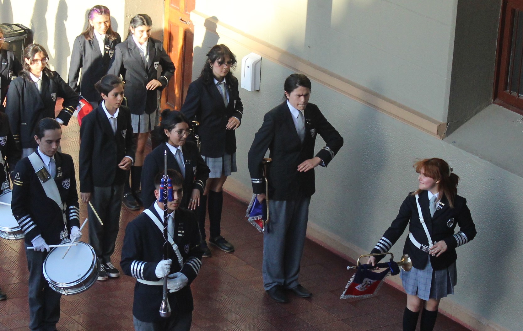 Ceremonia de despedida de IV Medio